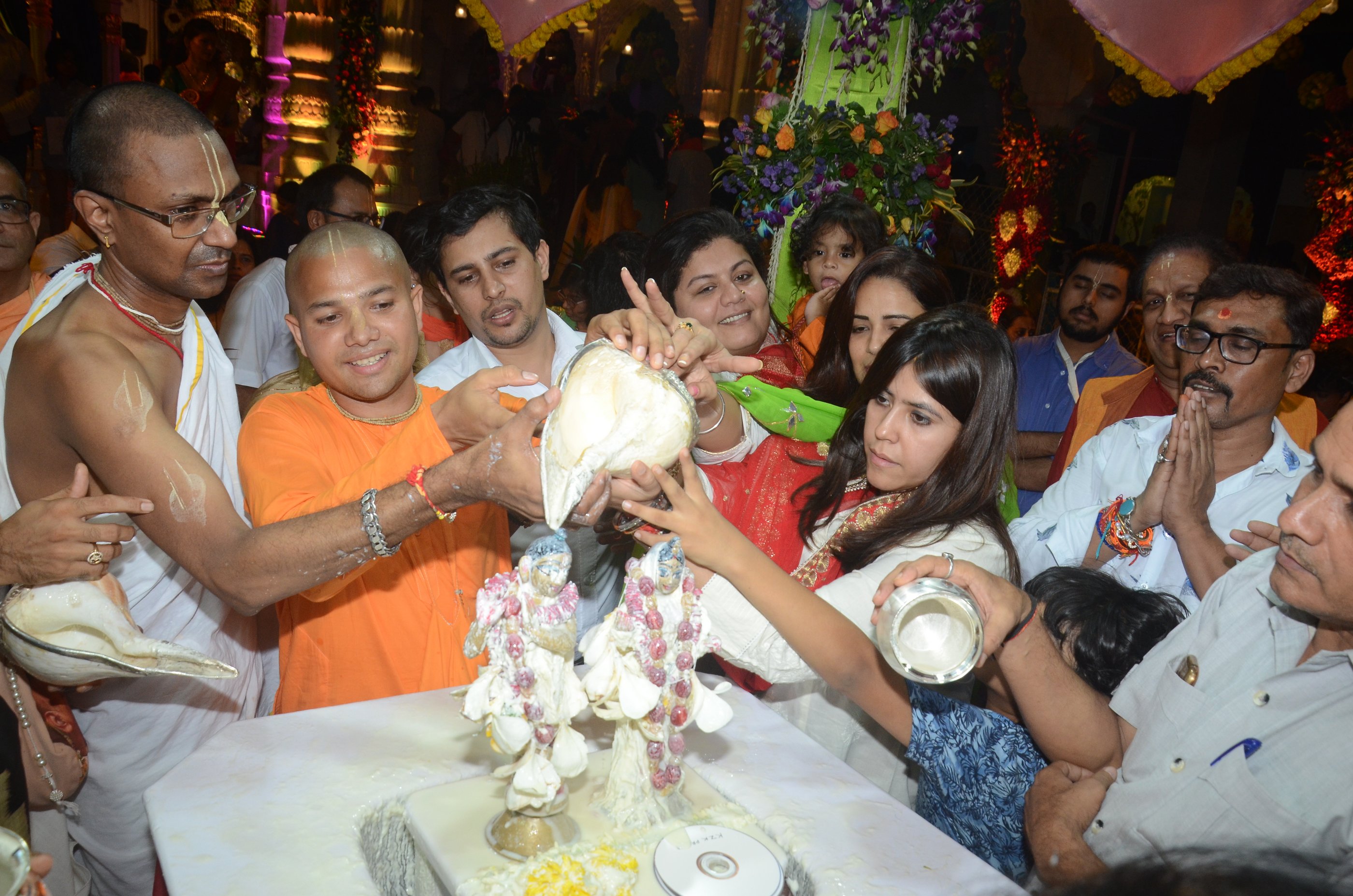 Janmashtami celebrations at ISKCON temple – You and I