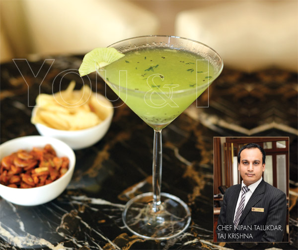 Kiwi and Basil Martini – You and I