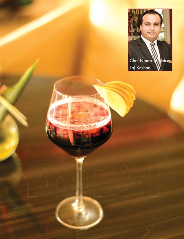 Red wine sangria – You and I