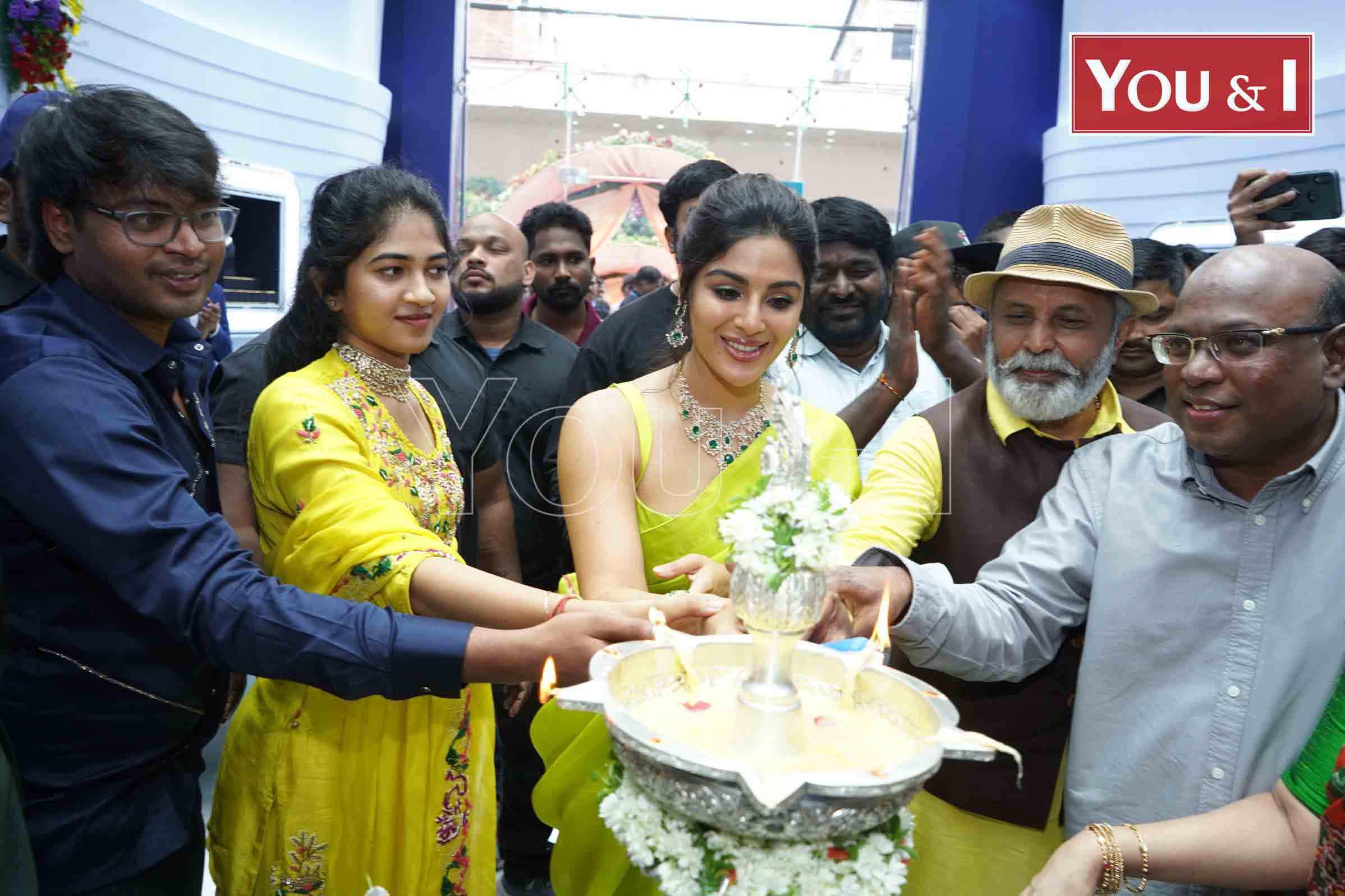 27-7-24 Actress Samyuktha Menon Inauguration Ladia India’s Largest Lab ...